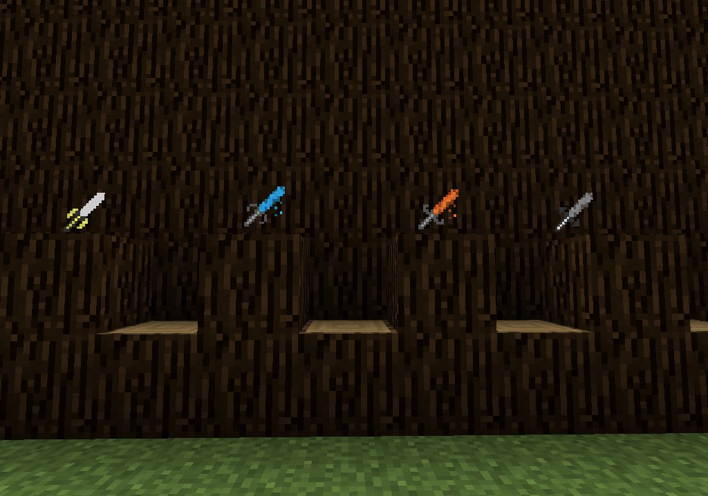 First Screen Shot of Extended Items Mod Gold Minecraft Mod