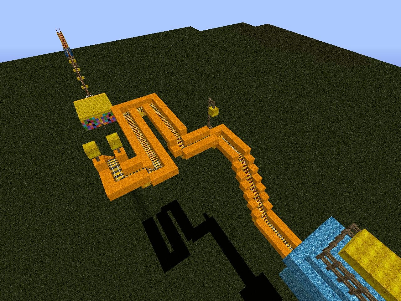 RollerCoaster (Cancelled) Minecraft Map