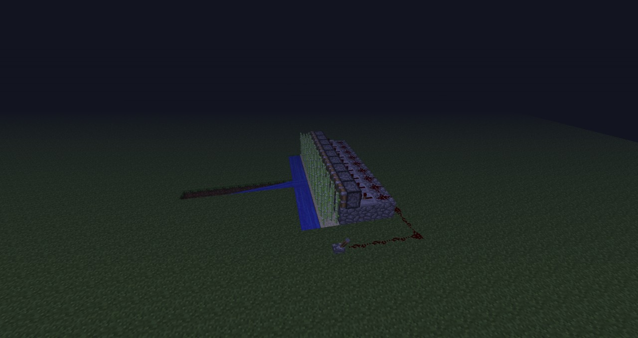 Semi-Automatic Farm Minecraft Map