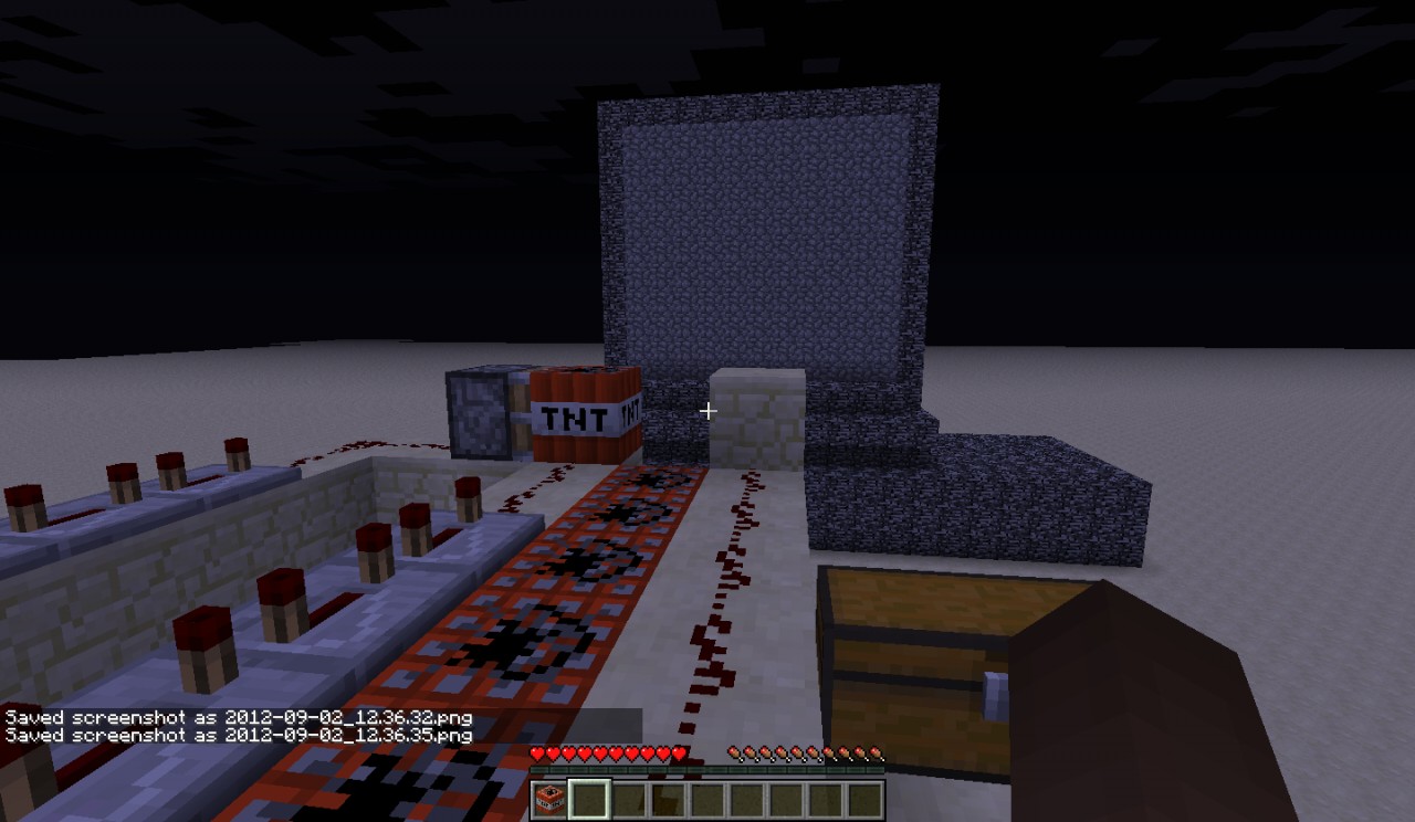 Self Assembling Wall And Tnt Cannon Minecraft Map