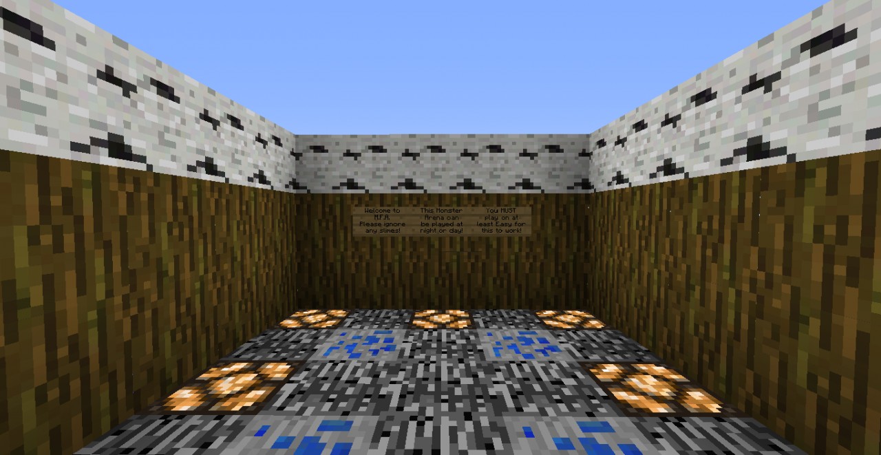 M.F.A. (Mob Fighting Arena) Minecraft Map
