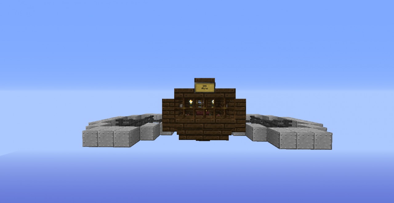 Goose Class Transport Airship Minecraft Map