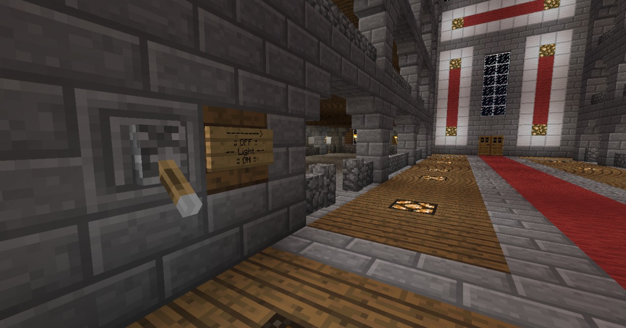 My First Project - Factory Hall Minecraft Map