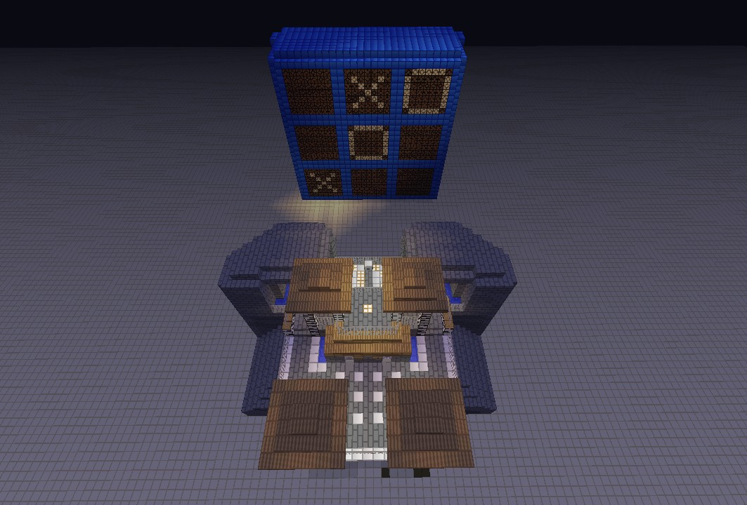 Minecraft : Tic Tac Toe Game Minecraft Map