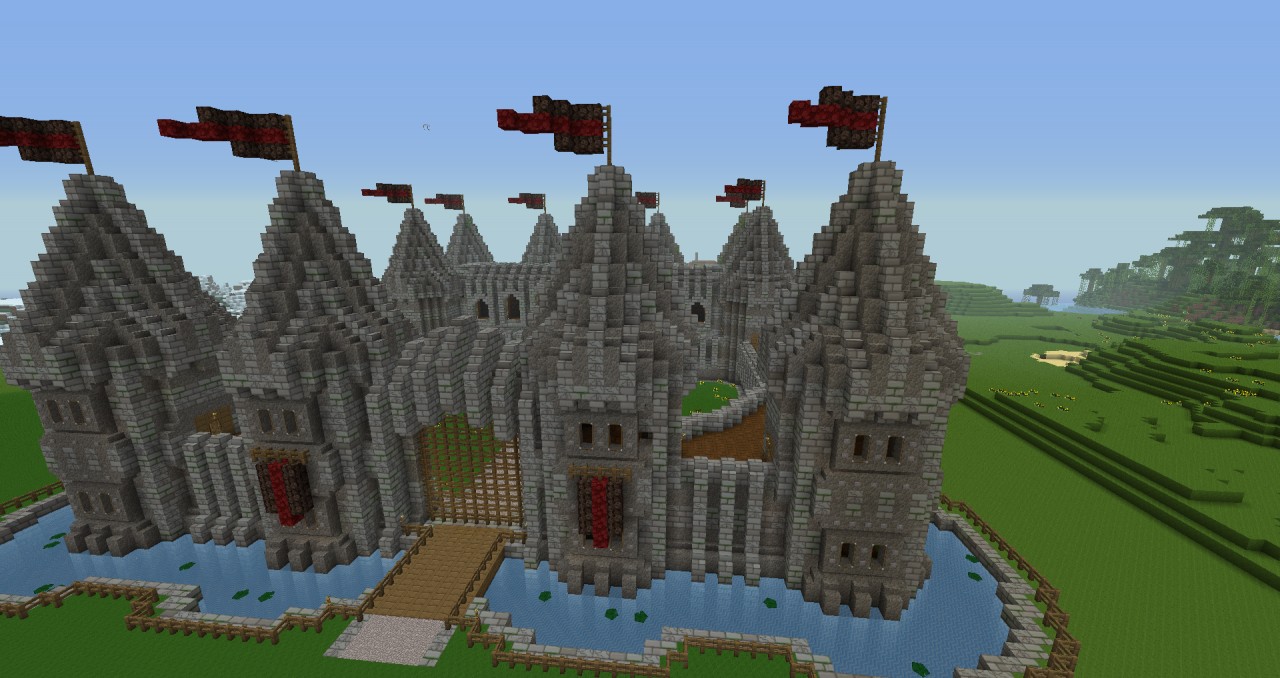 Server Medievil Castle Minecraft Map