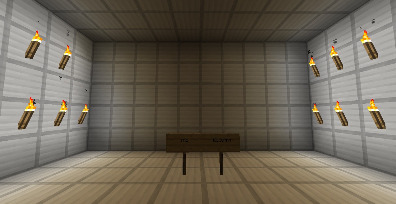 The Hologram (100% Working) Minecraft Map