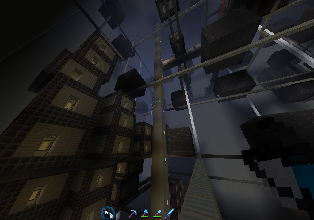 Extensive Portal Aperture Laboratories Sandbox Minecraft Map