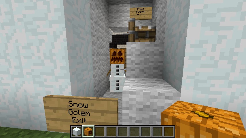 Snow Golem Factory!!! Minecraft Map