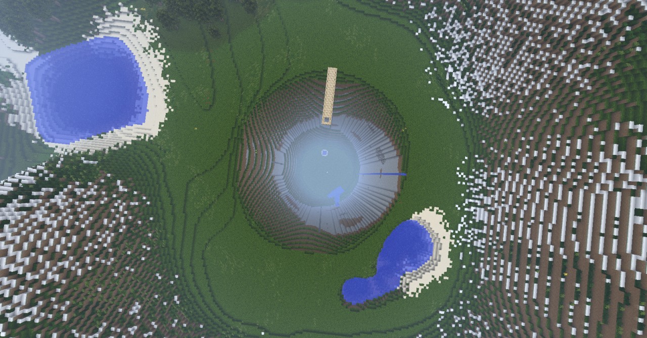 the hole Minecraft Map