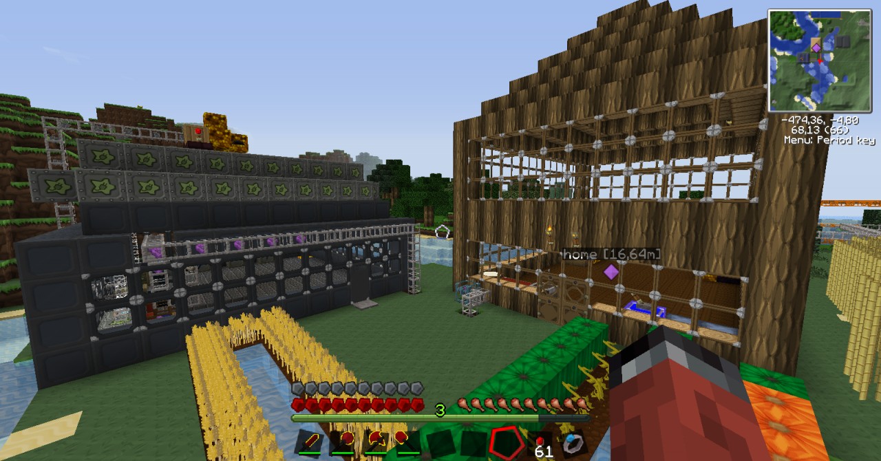 Tekkit Survival World Minecraft Map