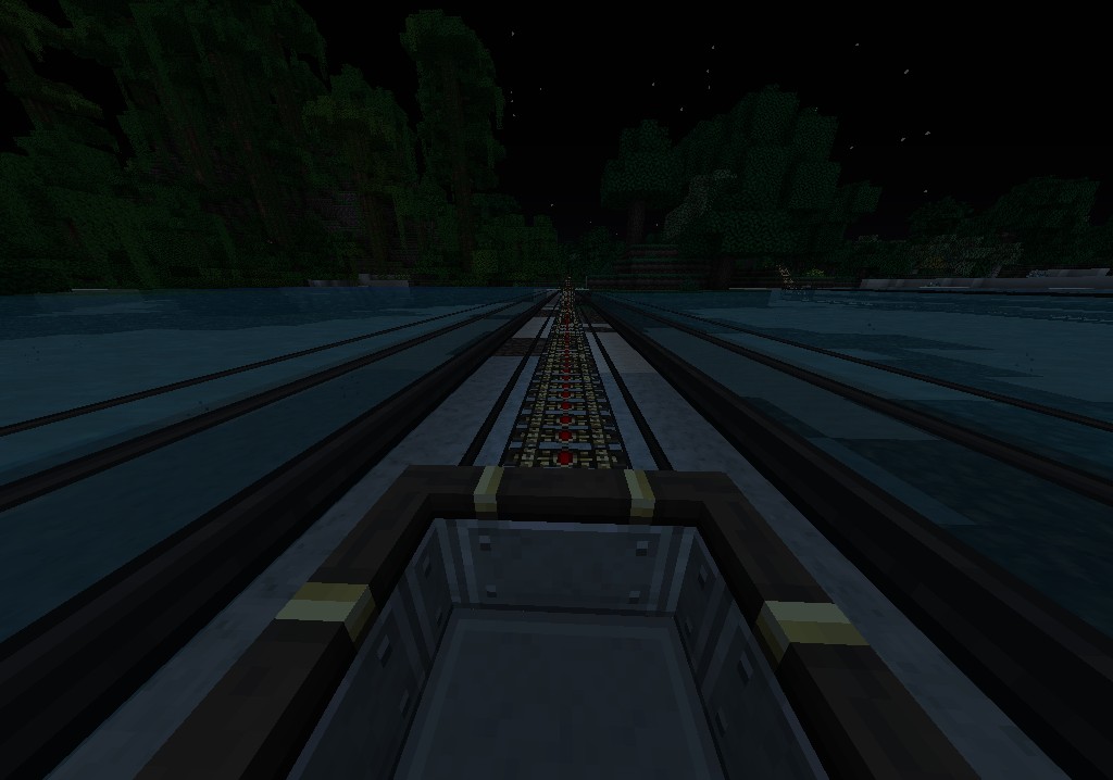 Longest rollercoaster ever. Minecraft Map