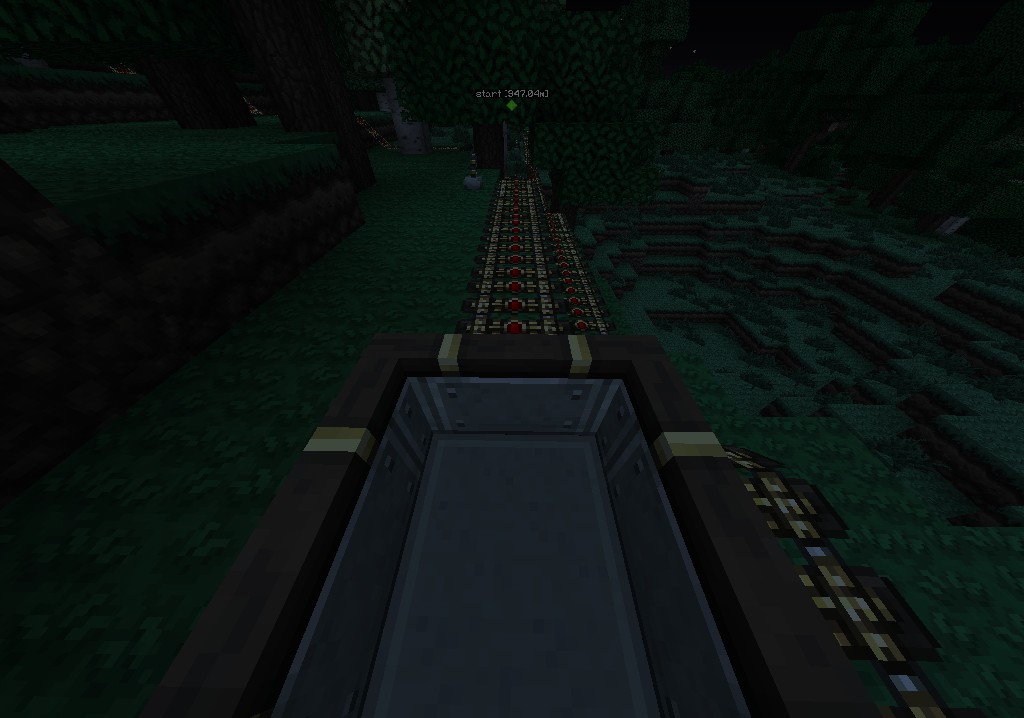 Longest rollercoaster ever. Minecraft Map