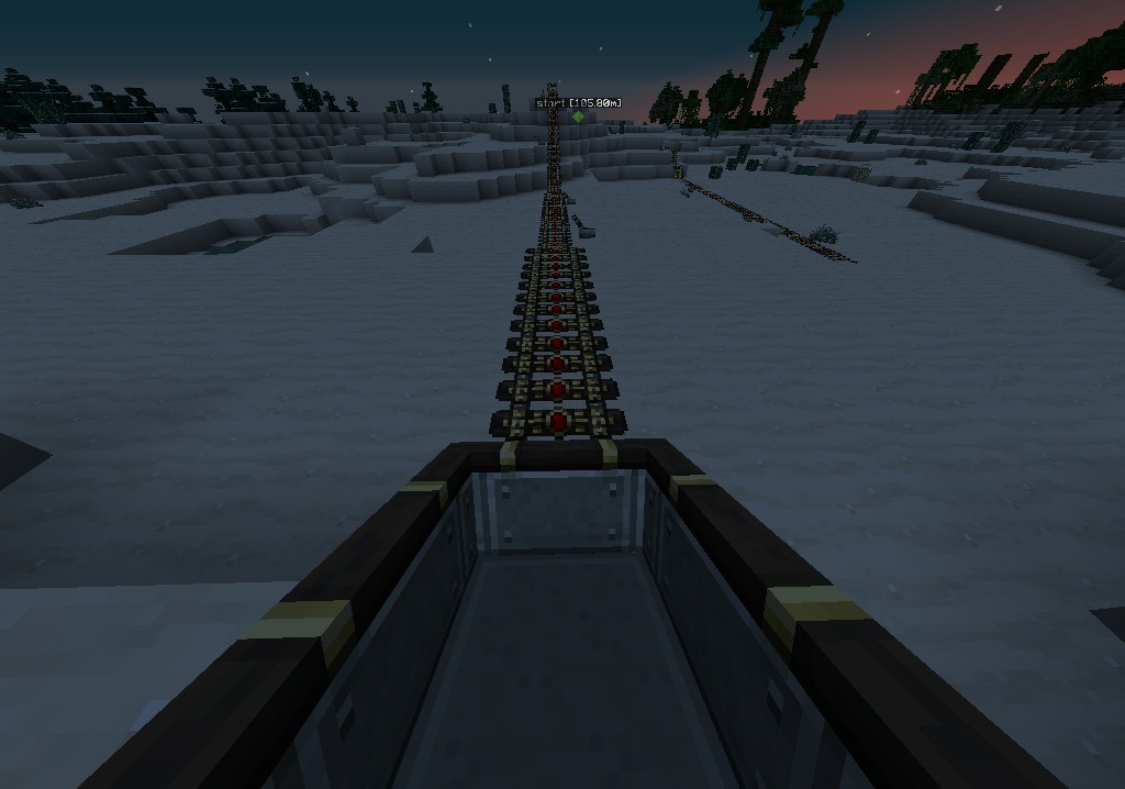 Longest rollercoaster ever. Minecraft Map