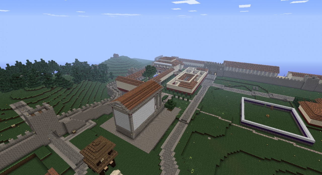 Big Roman Domus Minecraft Map