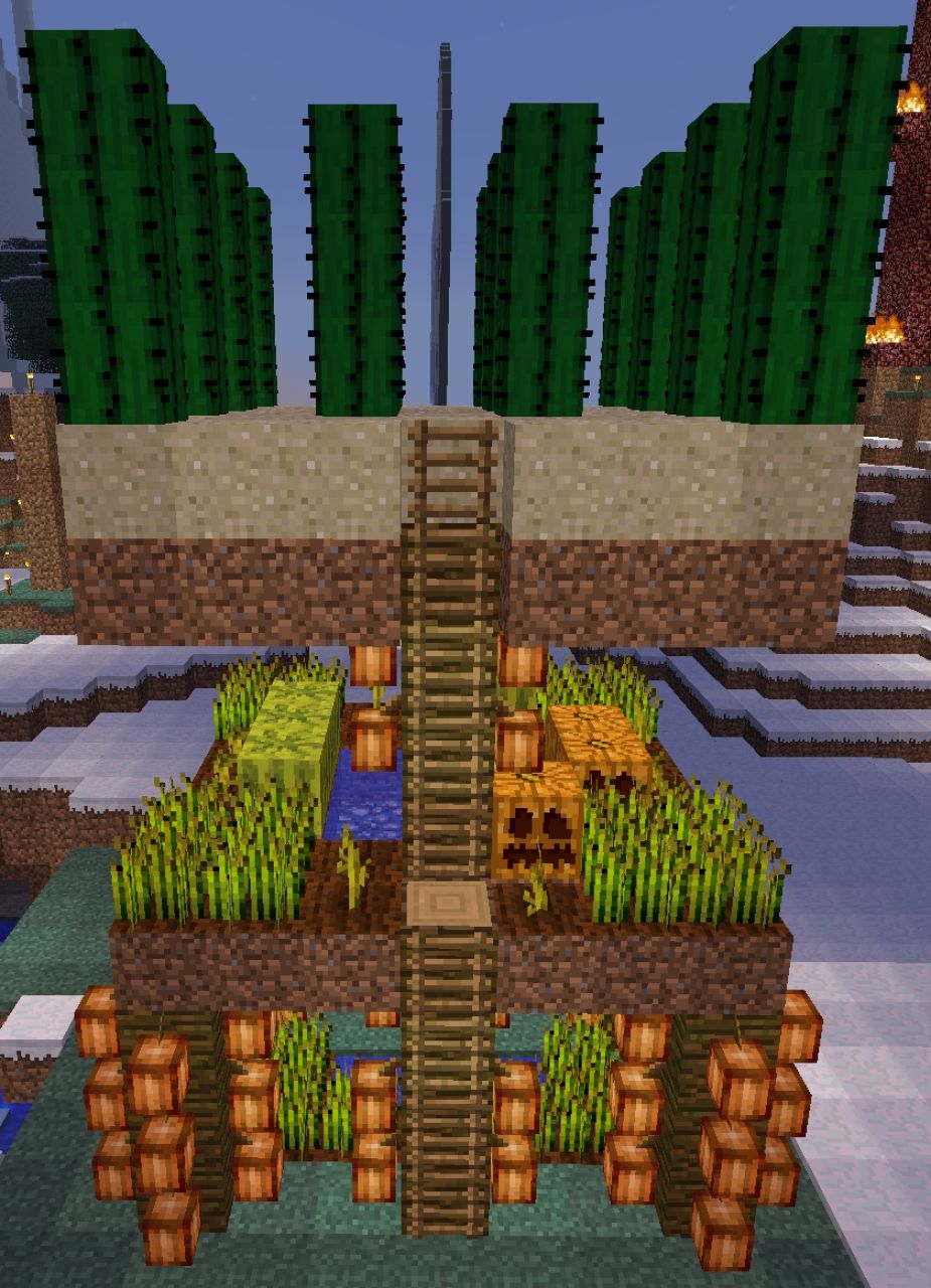 Awesome compact farm Minecraft Map