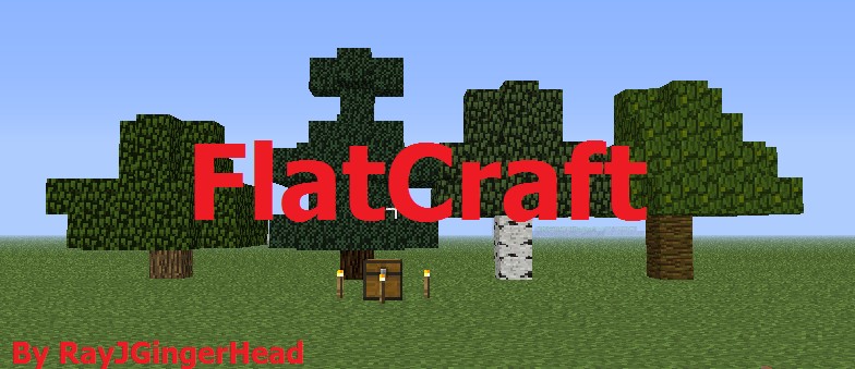 FlatCraft Minecraft Map