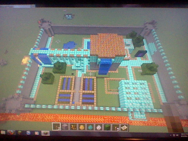dimond castle of awsomeness Minecraft Map