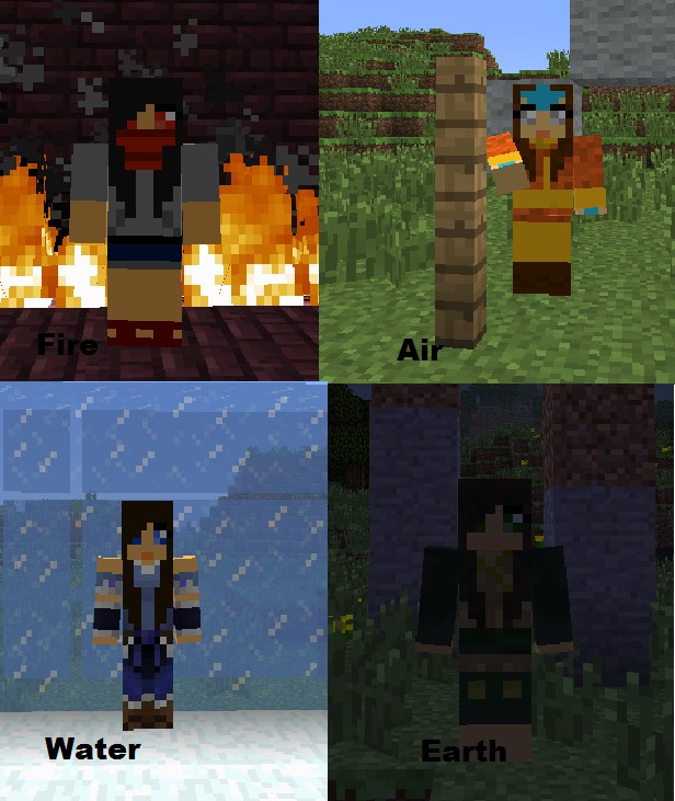All 4 Skin Elements (Complete)