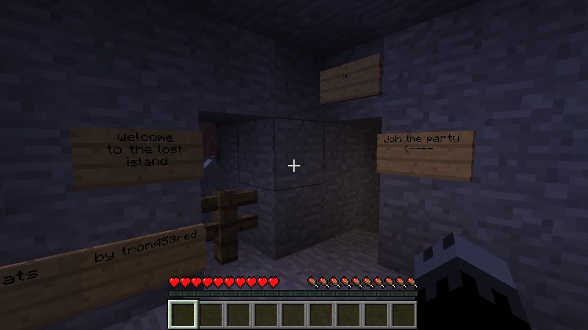 the lost temple Minecraft Map