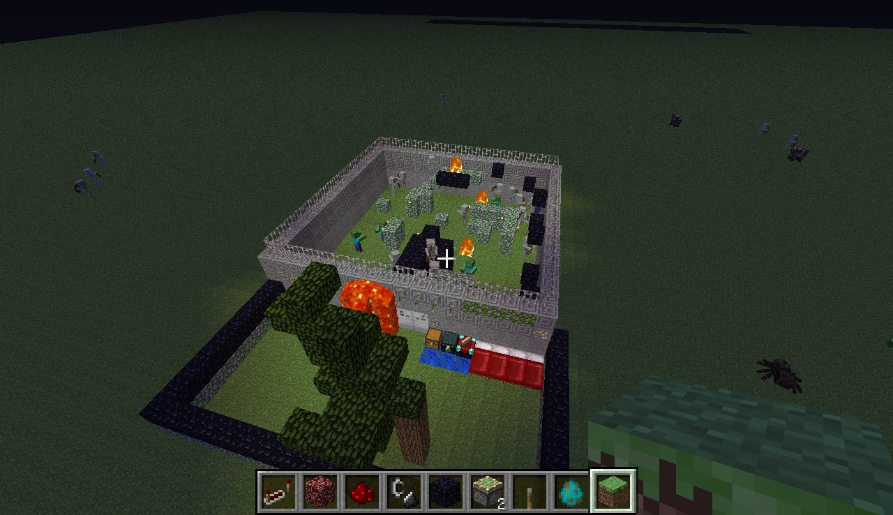 PVP arena (with monsters) Minecraft Map
