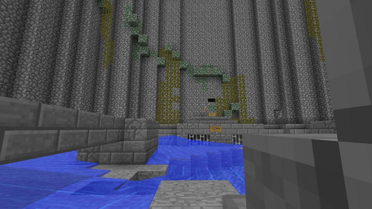 The Dark Knight Rises - The Pit - Custom Map Minecraft Map