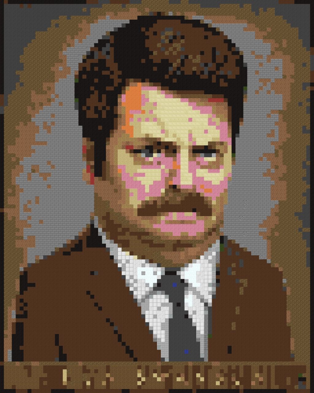 Ron Swanson Minecraft Map