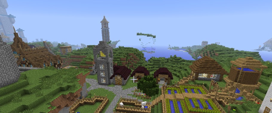 the kingdom of Ithca Minecraft Map