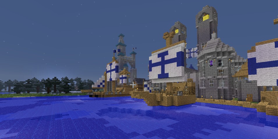 the kingdom of Ithca Minecraft Map