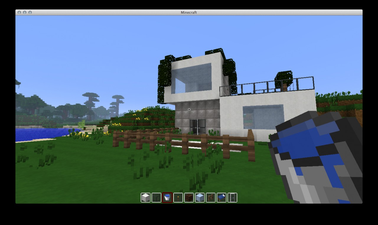 Modern house, the Johnson Residence Minecraft Map
