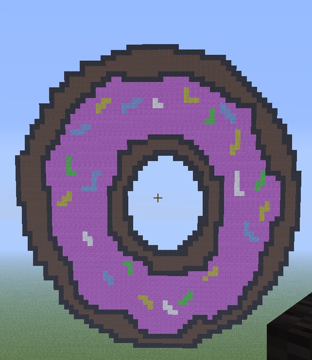 Simpsons Donut Minecraft Map