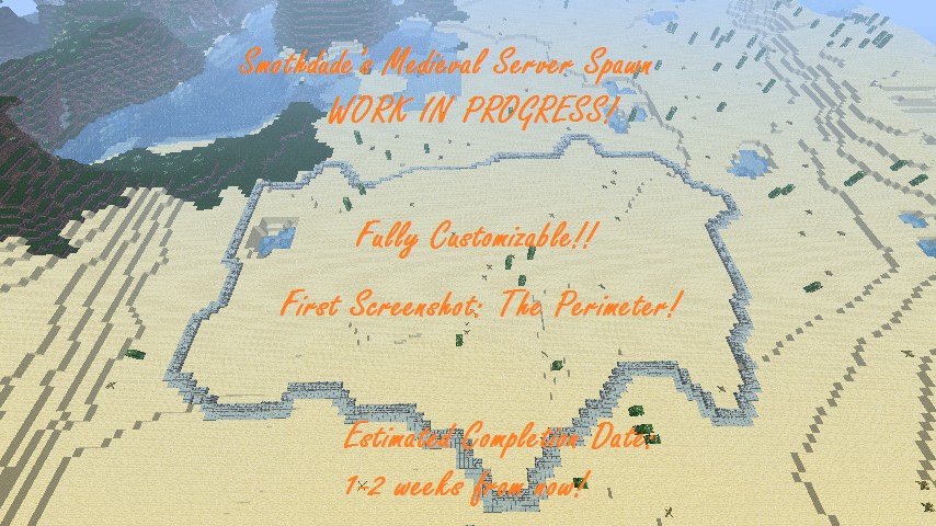 Smothdude's Fully Customizable Server Spawn! Minecraft Map