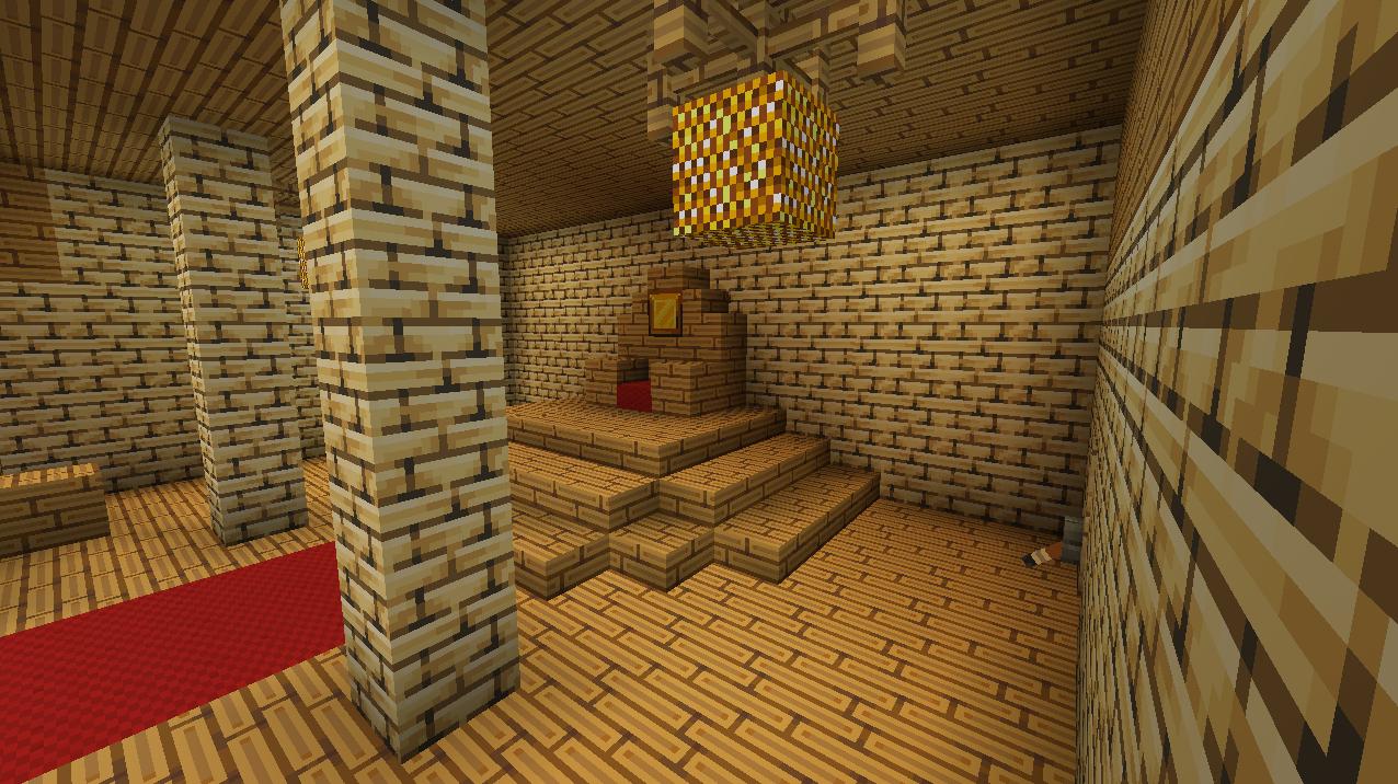 Desert Castle w/ landscape+Download Minecraft Map