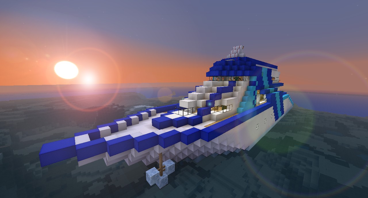 Modern Yacht Minecraft Map