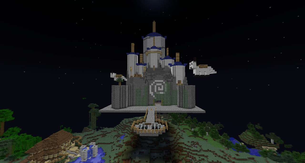Southern Air Temple From Avatar The Last Airbender Minecraft Map