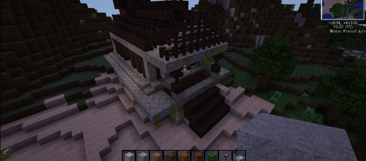 scary house Minecraft Map