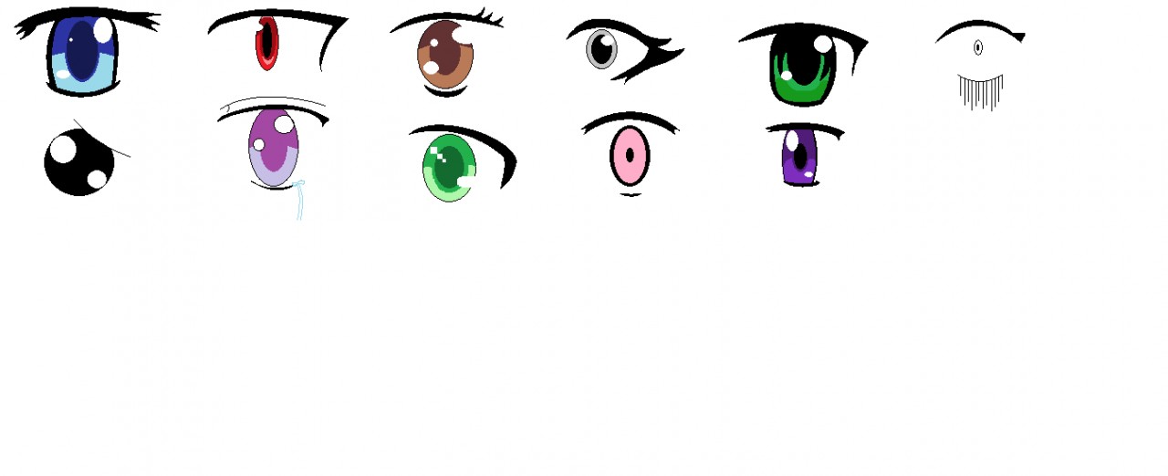 My old ms paint art [but seriously, they're friggin good] Minecraft Map