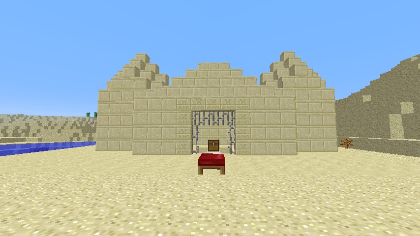 Desert Castle With BOSS BATTLE! Minecraft Map