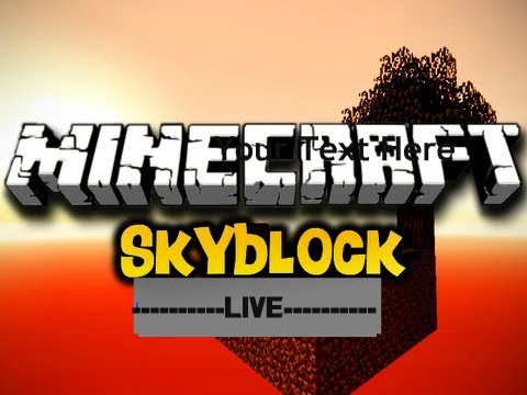 Minecraft SkyBlock Live Minecraft Map