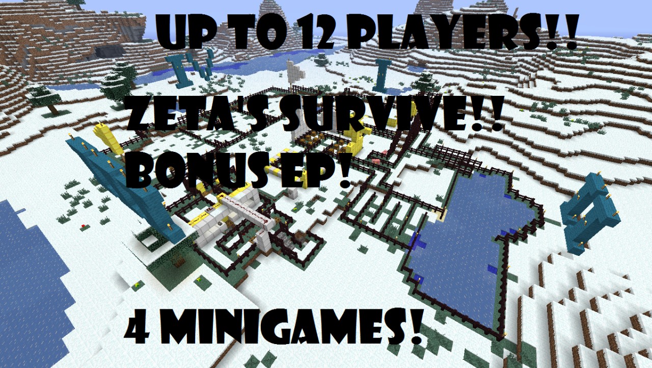 Zeta's SURVIVE!! 1ST SEASON!! Minecraft Map