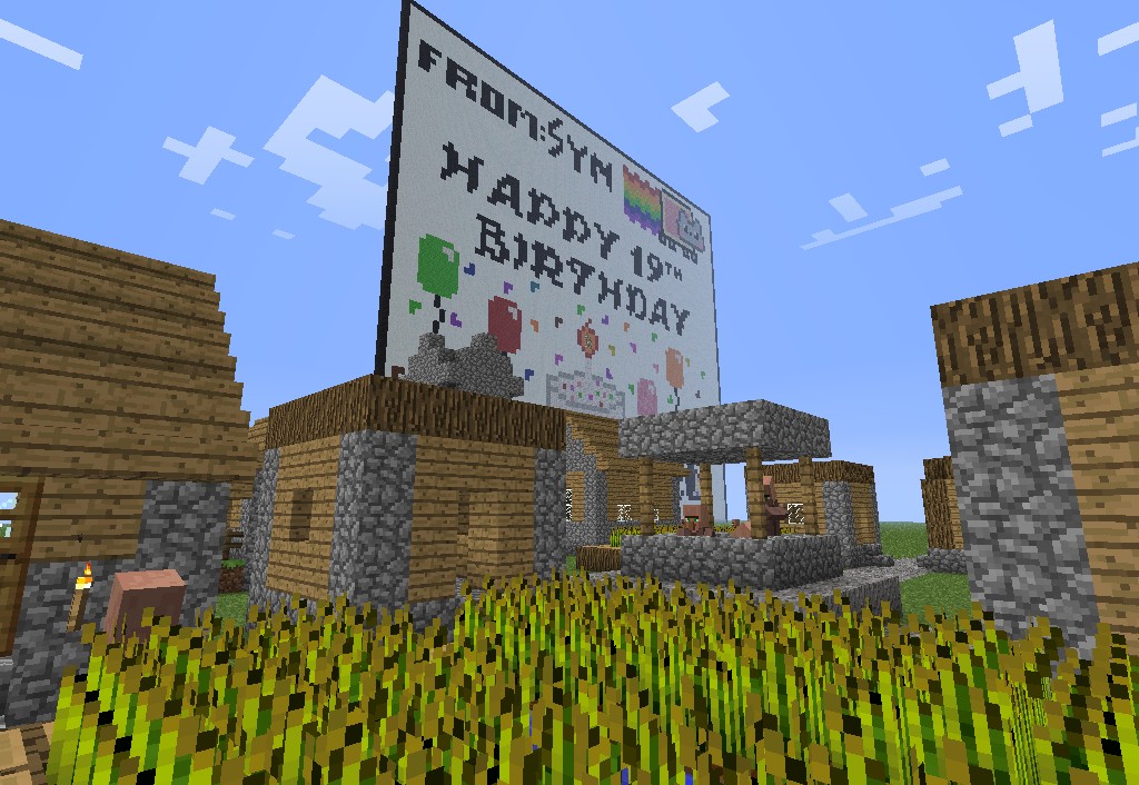 HAPPY BIRTHDAY THEA!! :D Minecraft Map