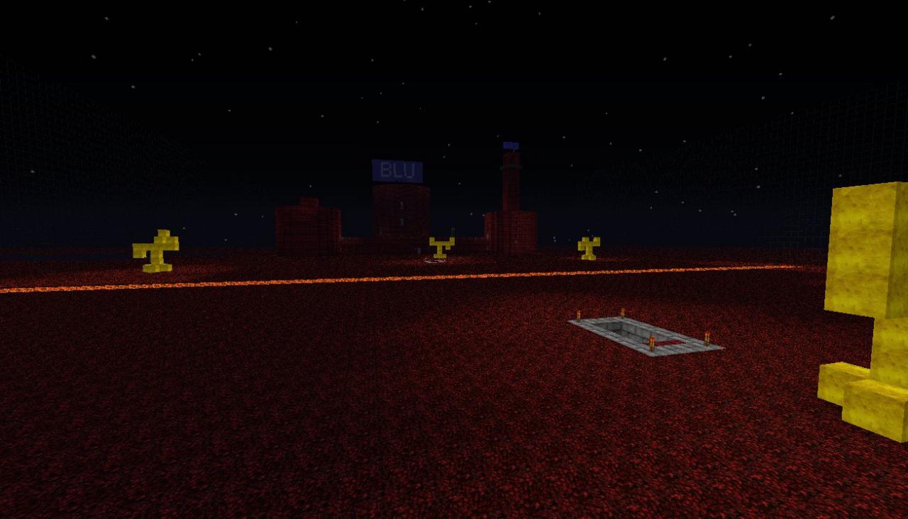 Capture The Flags: Nether Minecraft Map