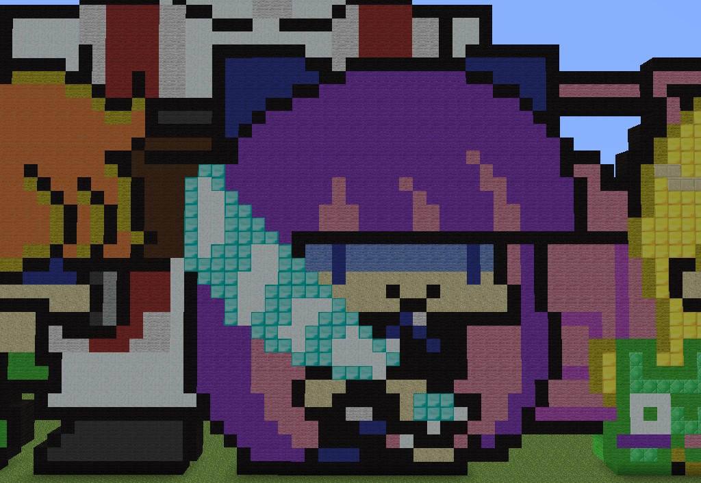 Panty & Stocking w/ Garterbelt Minecraft Map