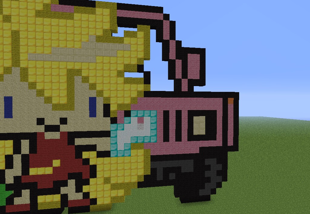 Panty & Stocking w/ Garterbelt Minecraft Map