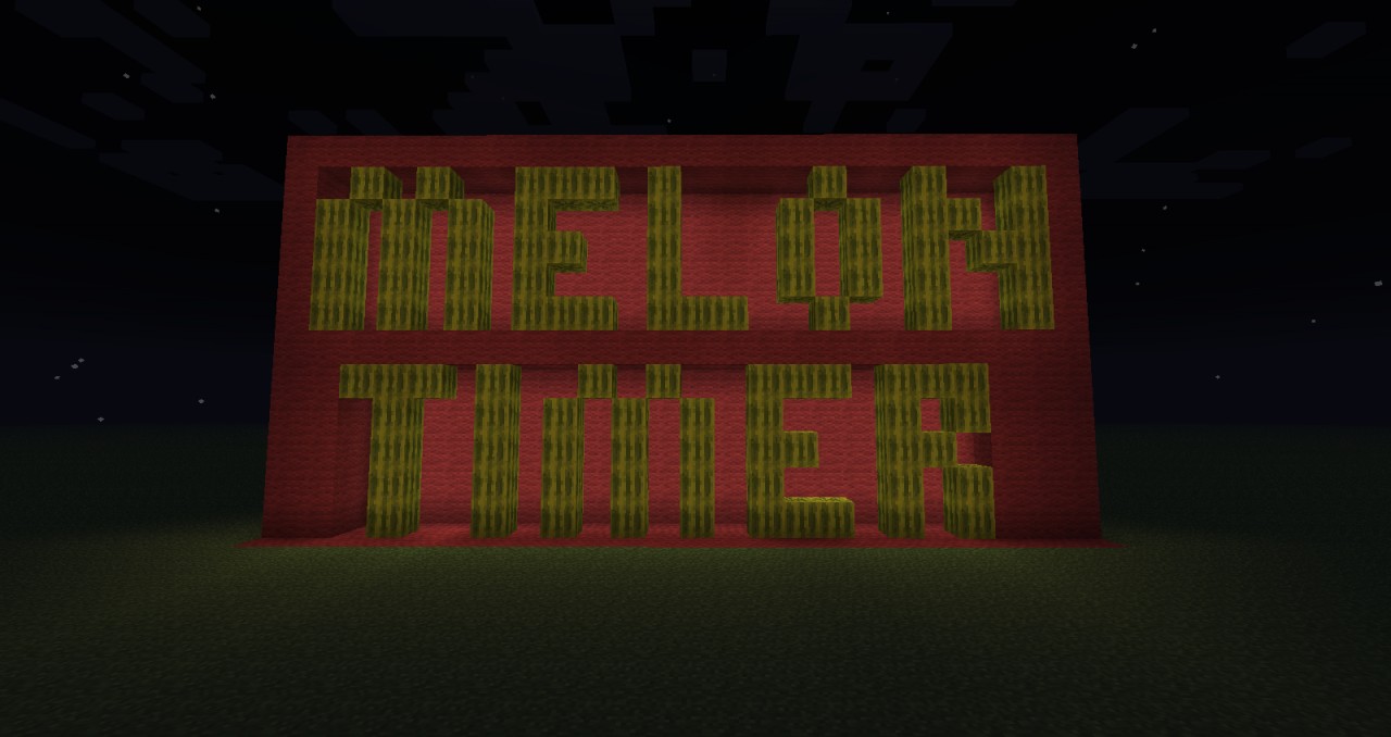 Random Clock Pulse Generator - Melon/Pumpkin Timer Minecraft Map