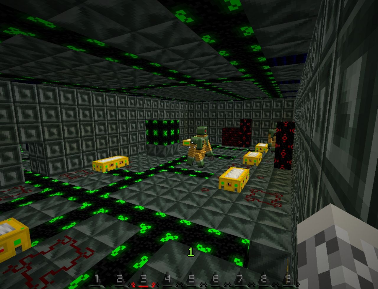 Borg cube battle Minecraft Map
