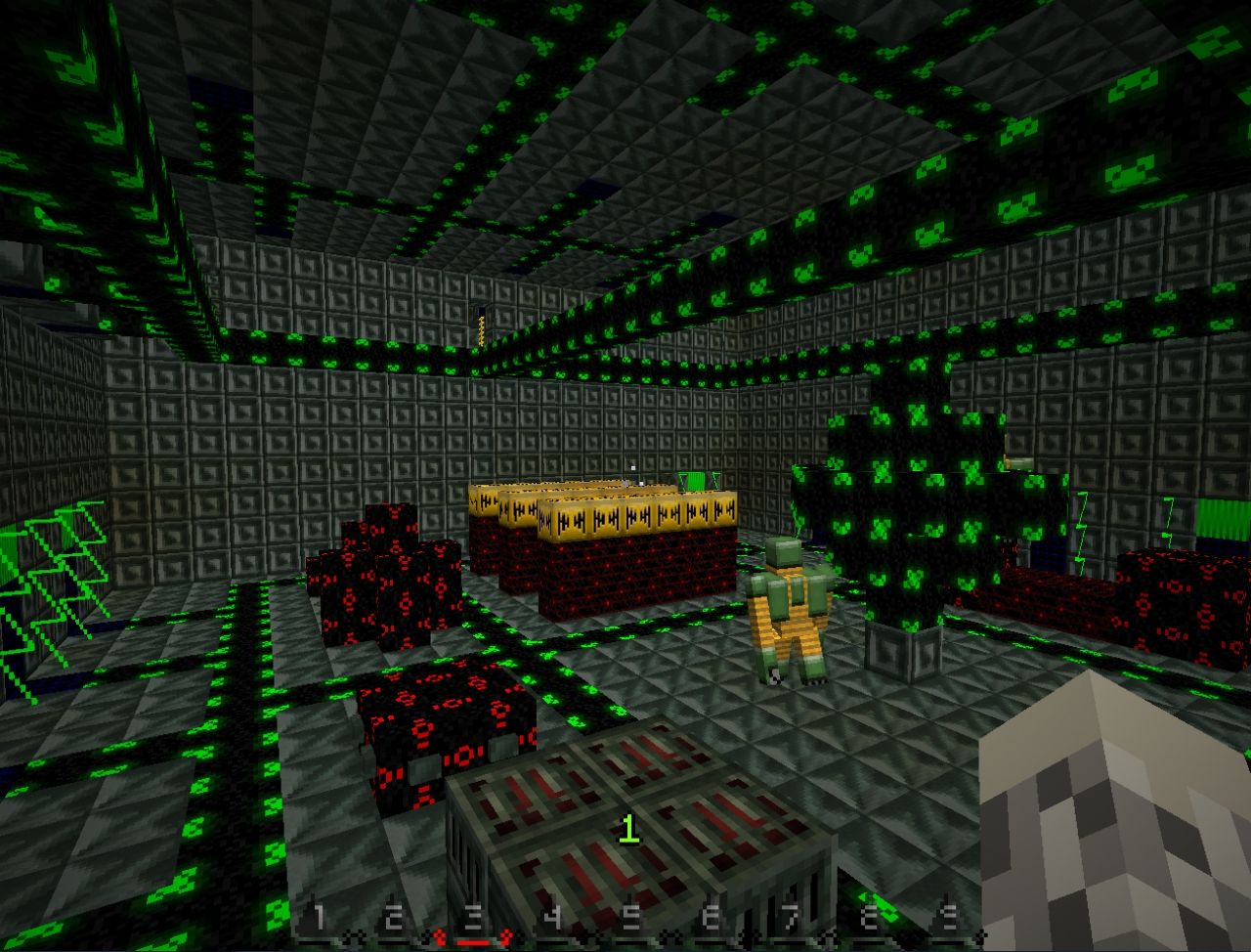 Borg cube battle Minecraft Map