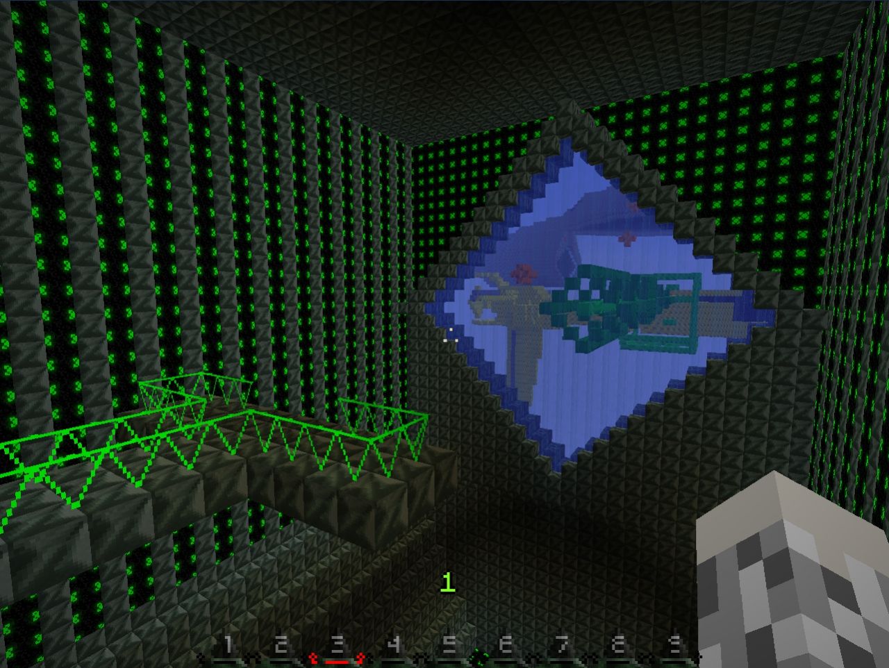 Borg cube battle Minecraft Map