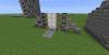 Super Easy 2x4 Redstone Door Minecraft Map