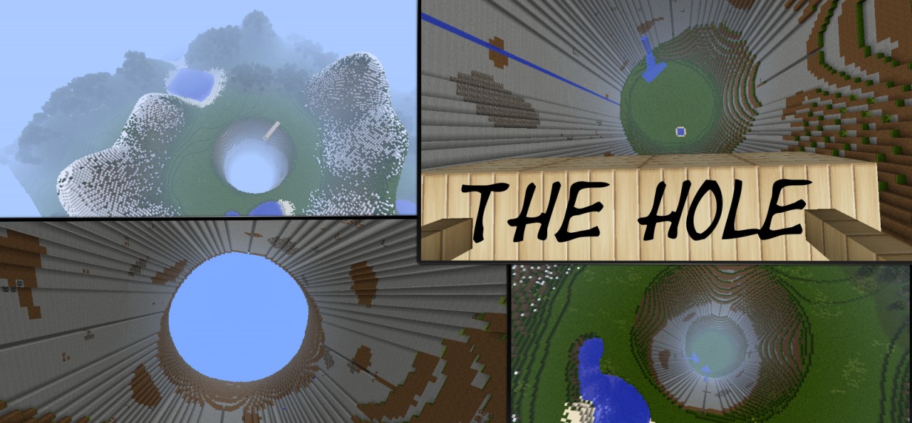 the hole Minecraft Map