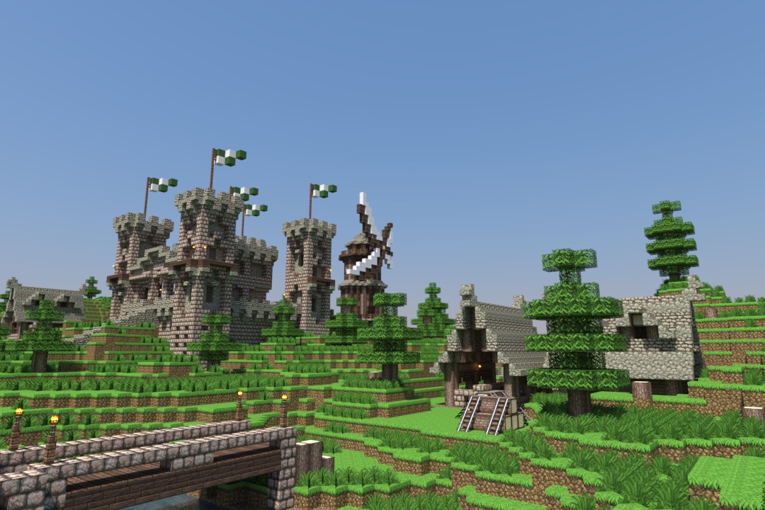 Knight's Lakecourt Minecraft Map